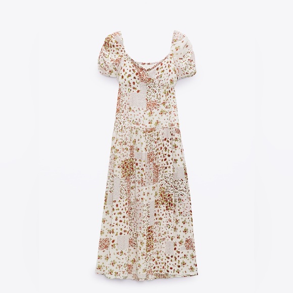 Zara | Dresses | Zara Floral Dress | Poshmark